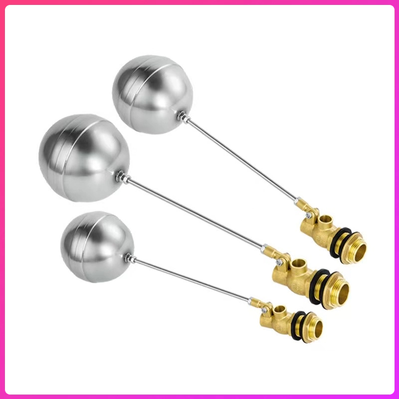 Brass Automatic Floating Ball Valve 1/2"/ 3/4" Size Float Valve For ...