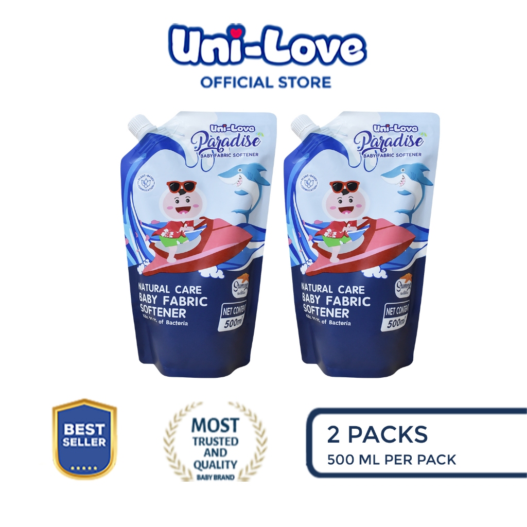 UniLove Paradise Baby Fabric Softener (Summer Solstice) 500ml Pack of 2 ...