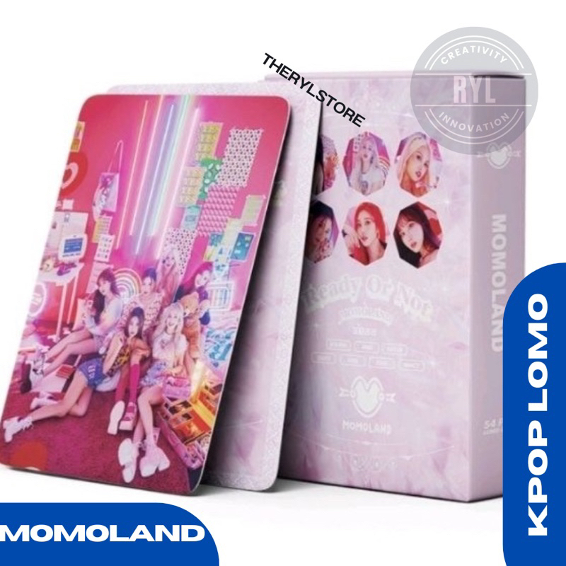 MOMOLAND KPOP Lomo Cards [55 pcs/box] | Shopee Philippines