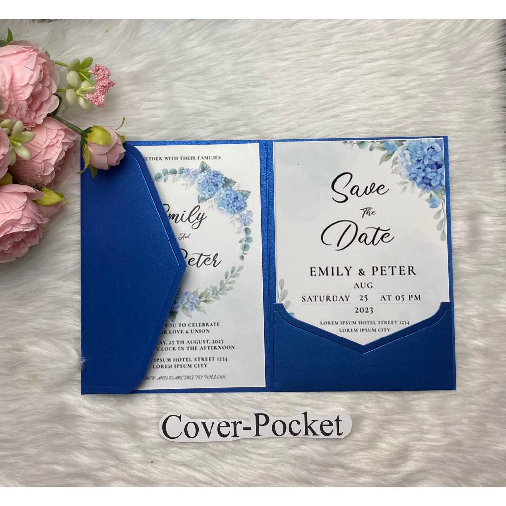 JCA / 5R /5inch *7inch/E3/trifold design/ invitation cover for wedding ...