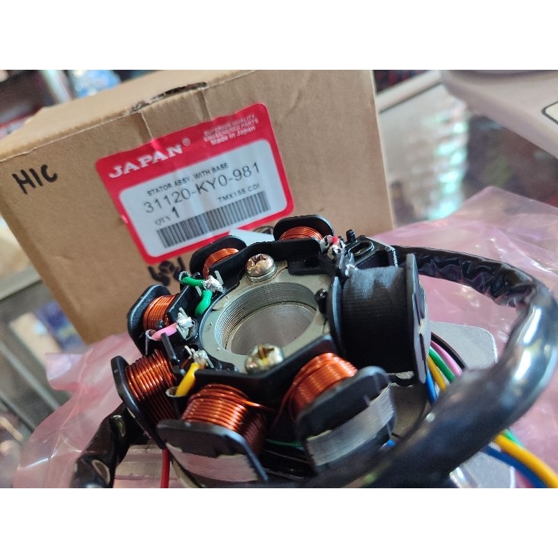 Stator Tmx155 with Base and Tmx125 Alpha - Genuine Quality (Japan ...