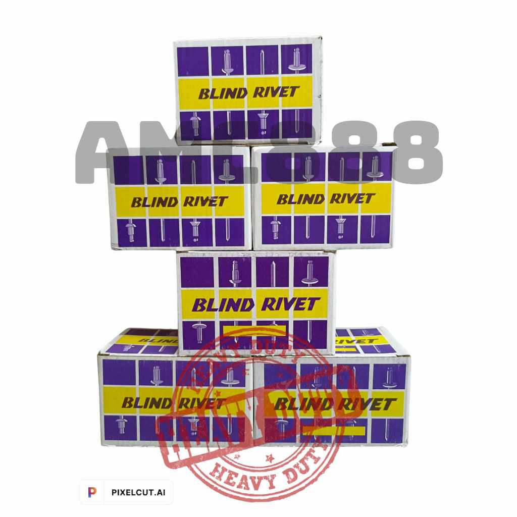 BLIND RIVET / SOLD PER BOX / HEAVYDUTY / Original Pictures Posted ...