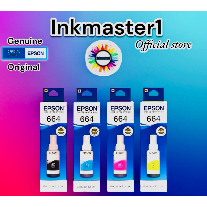 EPSON 664 INK ORIGINAL | Shopee Philippines