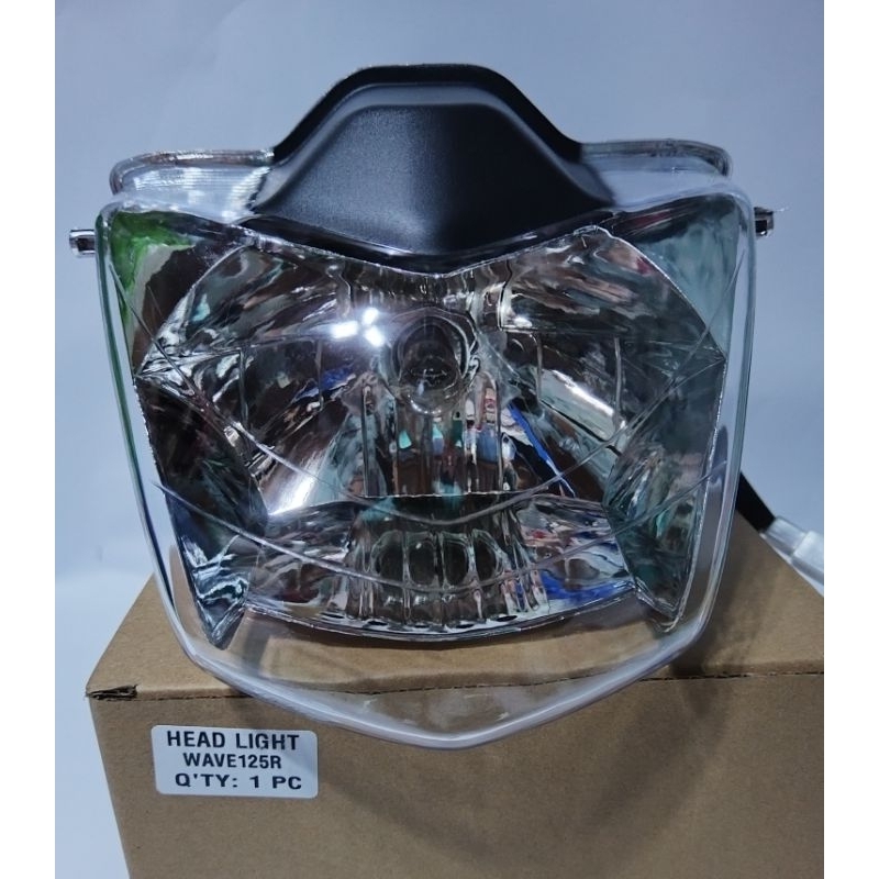 WAVE 125R HEADLIGHT ASSY W/BULB SOCKET | Shopee Philippines