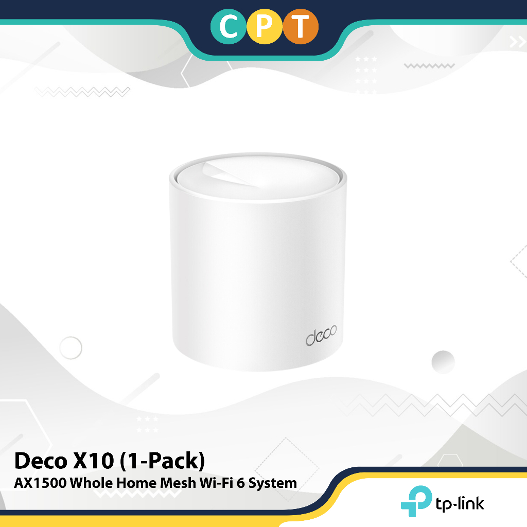 TP-Link Deco X10 AX1500 Whole Home Mesh Wi-Fi 6 System | Shopee Philippines