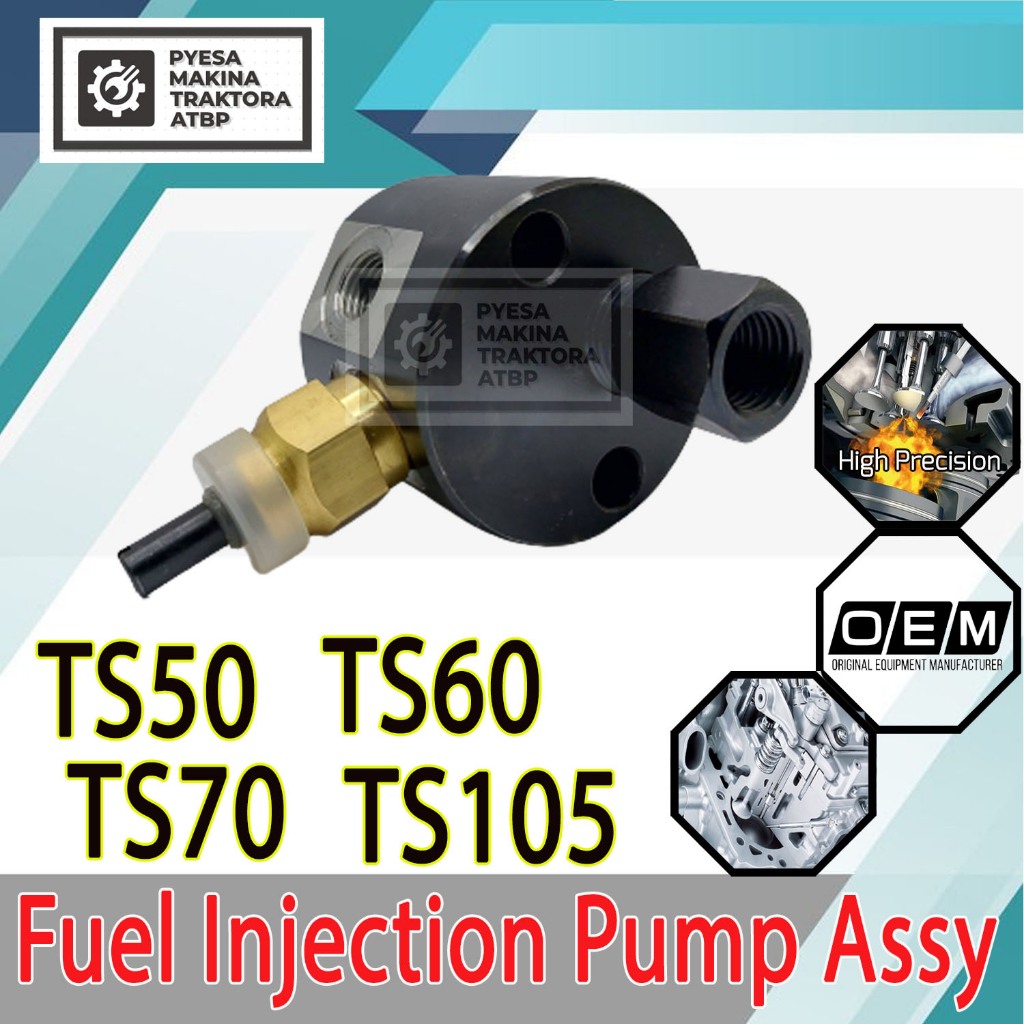 Fuel Injection Pump Assy for TS50 TS60 TS70 TS105 Valve TS130 NS11 Yanmar Water-Cooled Diesel ...