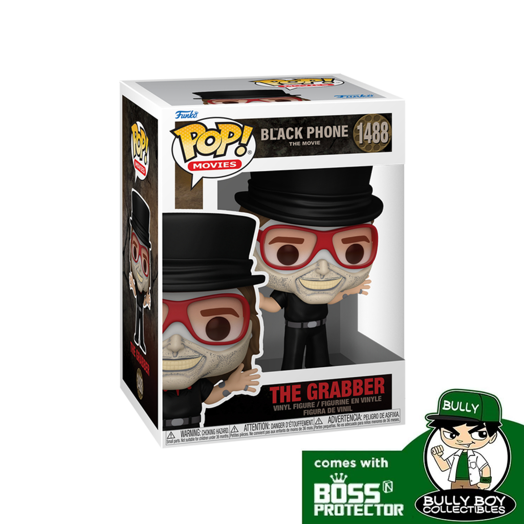 Funko POP! Movies: Black Phone - The Grabber 1488 With Boss Protector ...