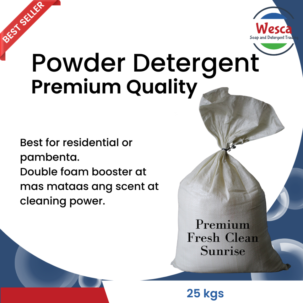 PREMIUM QUALITY DETERGENT POWDER 25KG | Shopee Philippines