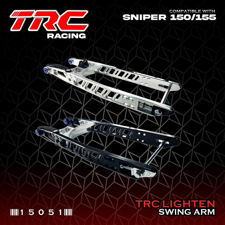 TRC Racing FULL CNC Malaysian Concept Swing Arm PLUS 3 Lighten Design Sniper 150 155 15005 ...
