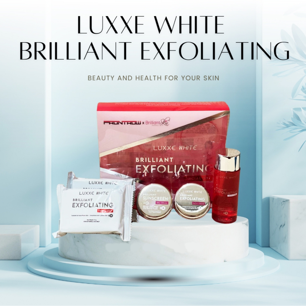 LB FRONTROW X BRILLIANT SKIN Luxxe White Brilliant Exfoliating Facial ...