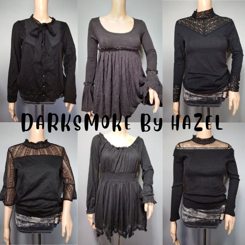Preloved GOTH GIRL AESTHETICS - Witch Core Fashion - Lace, Mesh ...