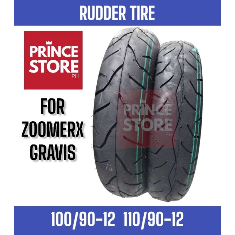 100/90-12 110/90-12 RUDDER TIRE FOR ZOOMERX MIO GRAVIS | Shopee Philippines