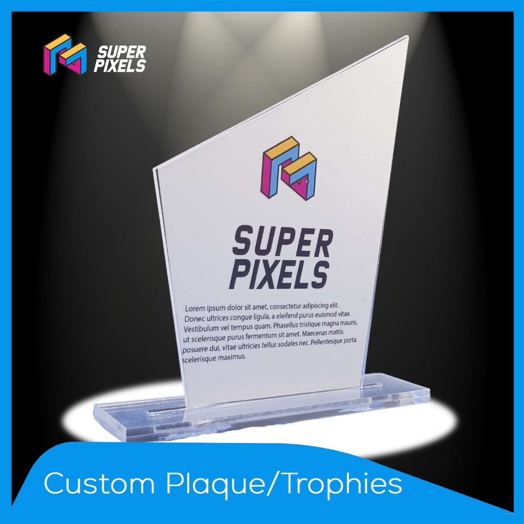 Plaque Awards Blank Customized Laser Cut Acrylic 3mm Perfect For ...