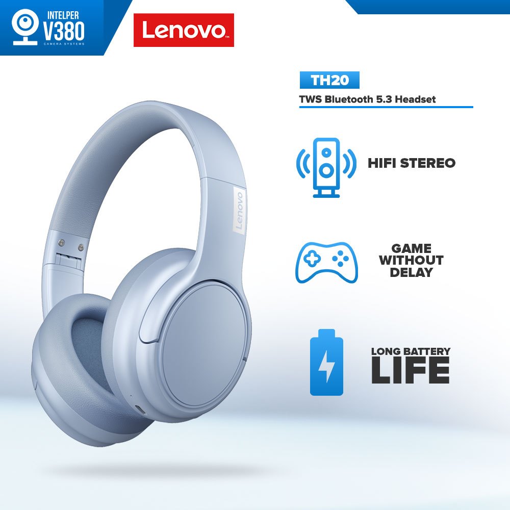 Intelper Lenovo TH20 Wireless Gaming Headphone with Microphone ...