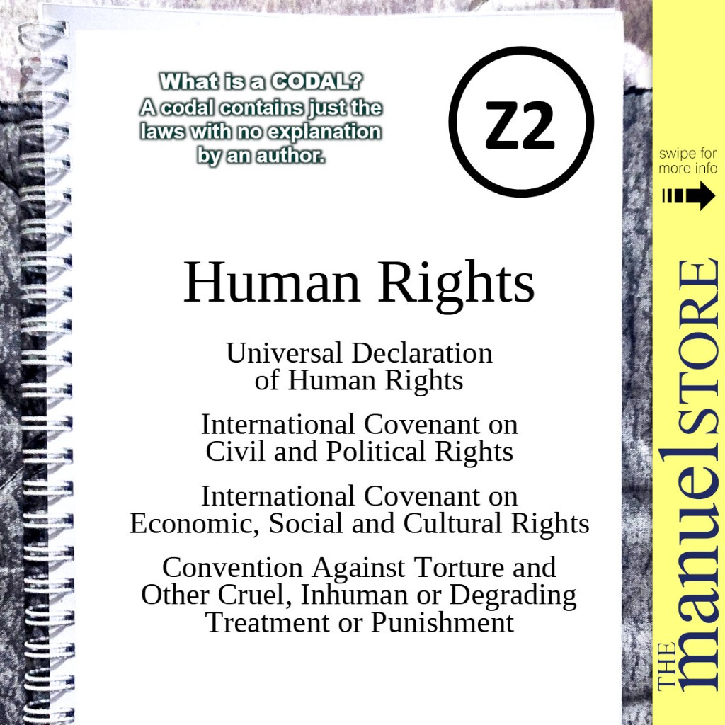 Notebook Codal (2025) Human Rights Universal Declaration of ...