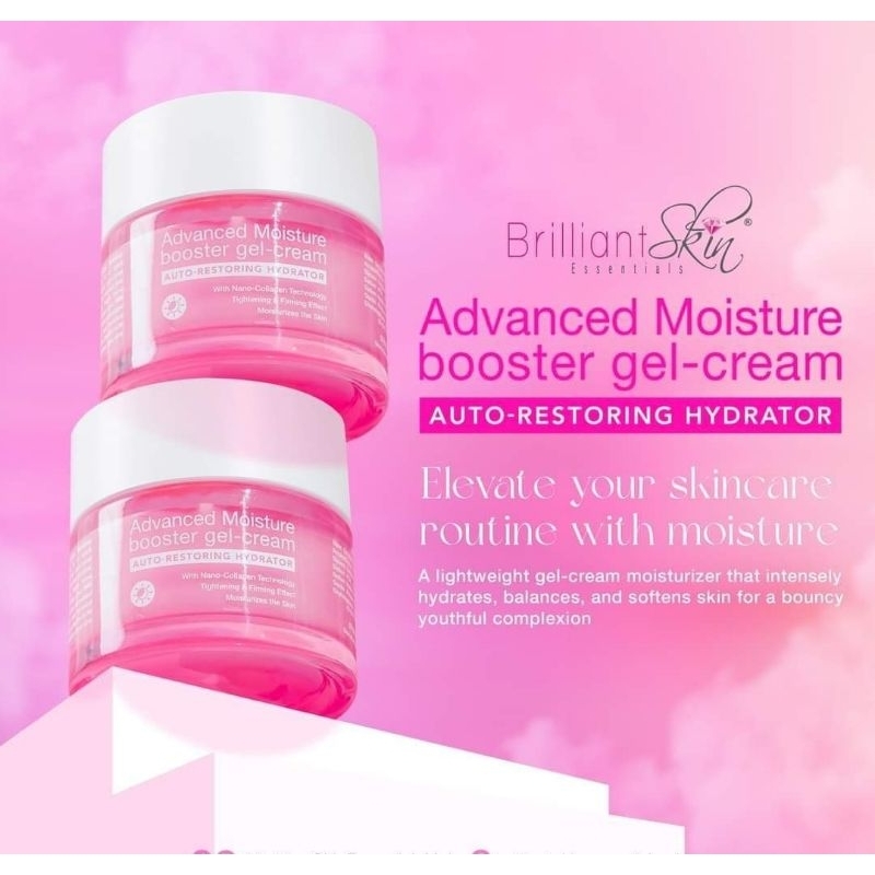 1PC NEW PACKAGING BRILLIANT SKIN.ADVANCE MOISTURE BOOSTER 50G BIG ...