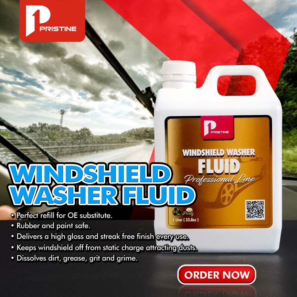 Pristine Windshield Washer Fluid 1000ML | Shopee Philippines