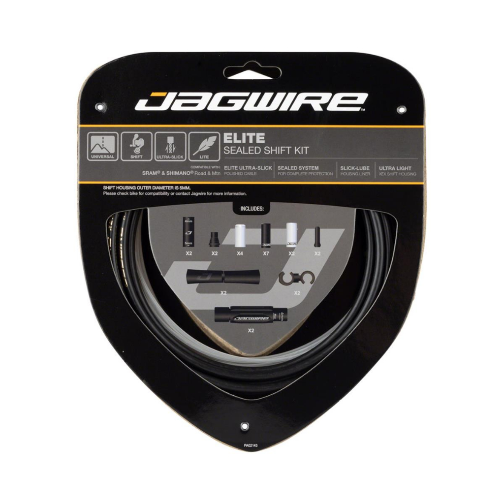 Jagwire 2X/1X Elite Sealed Shift Cable Kit | Road Elite Sealed Brake ...