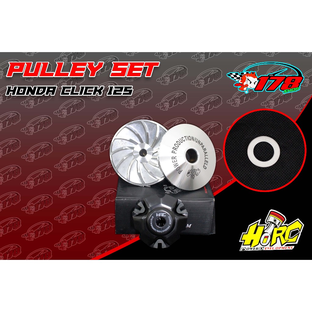 HIRC racing pulley set click125/150(13.5degree) | Shopee Philippines