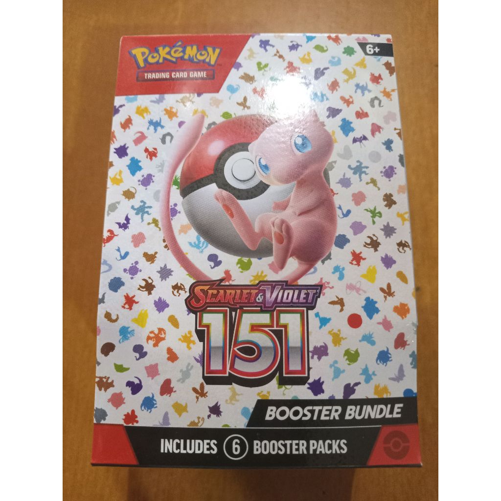 151 MEW Booster Bundle Box Sealed Standard Pokemon TCG English | Shopee ...