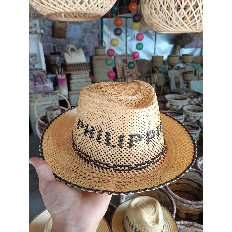 bamboo hat/Philippine native hat | Shopee Philippines