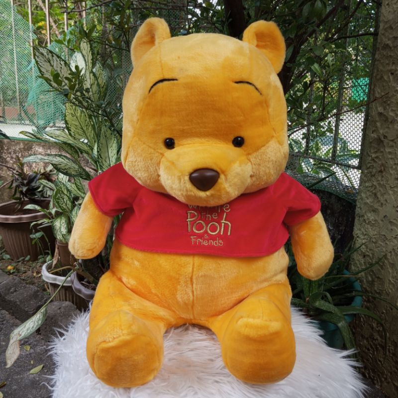 DISNEY Classic Winnie The Pooh BIG Stuffed Toy | Shopee Philippines