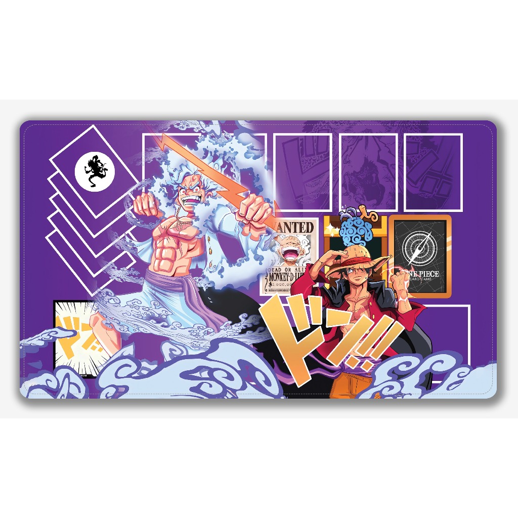 Purple Gear 5 Luffy One Piece TCG Playmat | Shopee Philippines