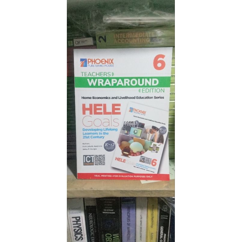 TEACHER'S WRAPAROUND EDITION HELE GOALS GRADE 6 | Shopee Philippines