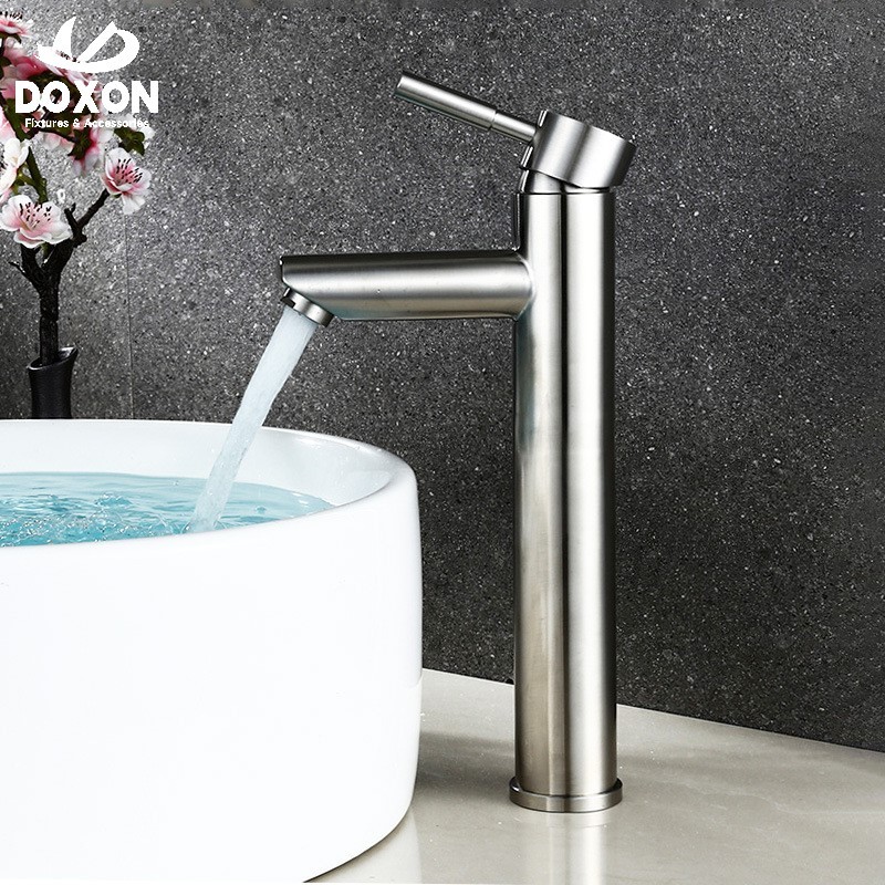 DOXON Extra Long Basin Faucet 304 Stainless Steel Counter Mount Sink ...