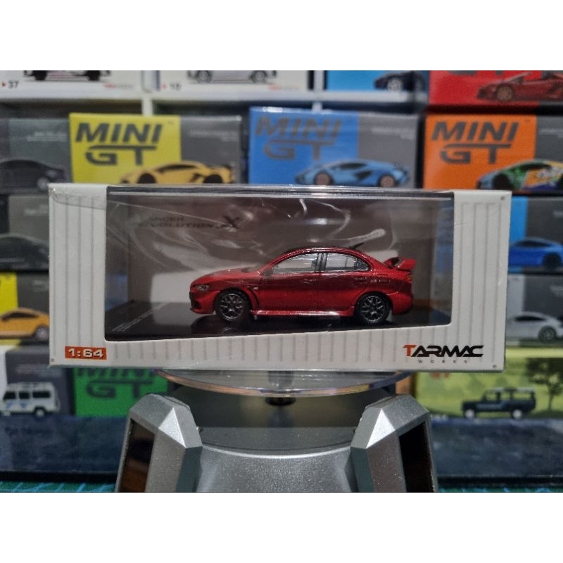 Tarmac Works Mitsubishi Lancer Evo X Final Edition - Rally Red | Shopee ...
