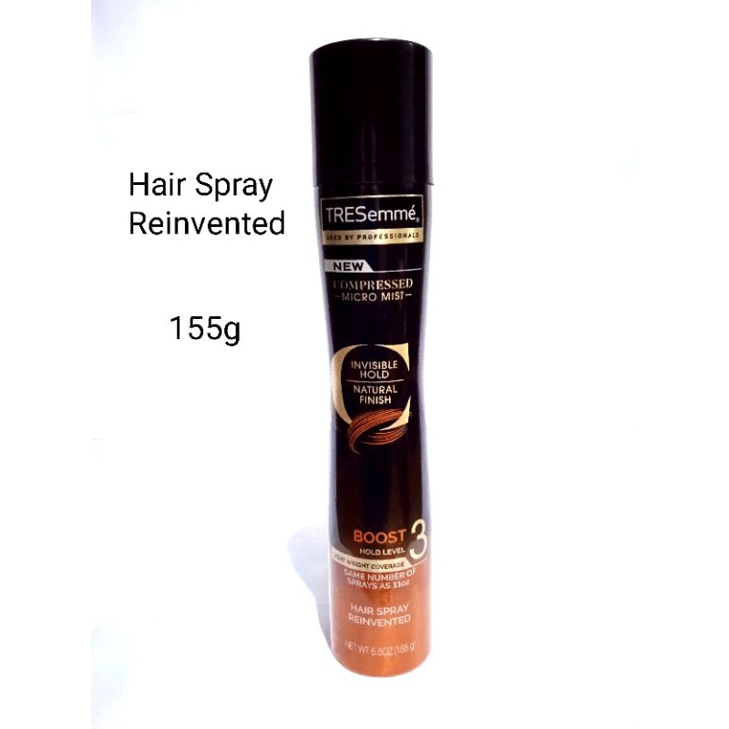 Tresemmé Hair Spray Reinevented/Natural Finish/Compressed Micro Mist ...