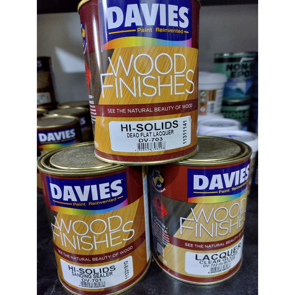 Davies Lacquer Litro Sanding Sealer Clear Gloss Or Dead Flat Lacquer ...