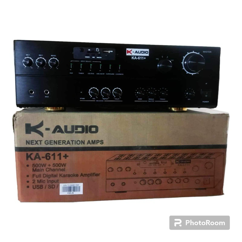 K-Audio KA-611 Amplifier | Shopee Philippines