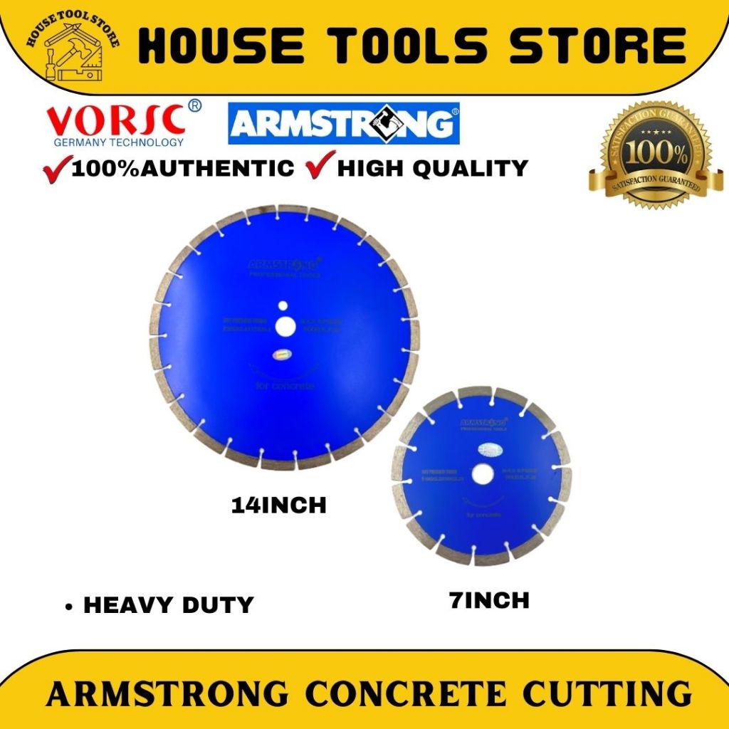 ARMSTRONG CONCRETE CUTTING DISC | Shopee Philippines