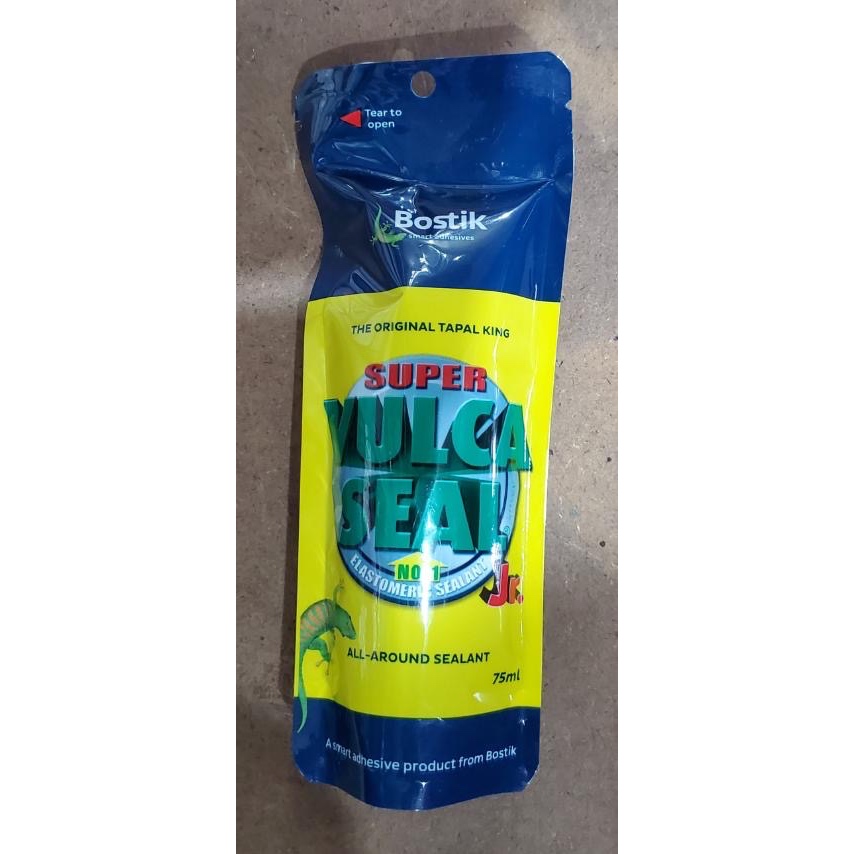 BOSTIK Super Vulcaseal Adhesive Elastomeric Sealant 75ml and 1/4L PER ...