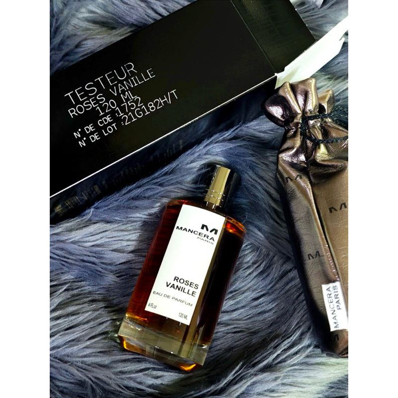 Mancera Roses Vanille edp 120ml (decoded- batch code removed) | Shopee ...