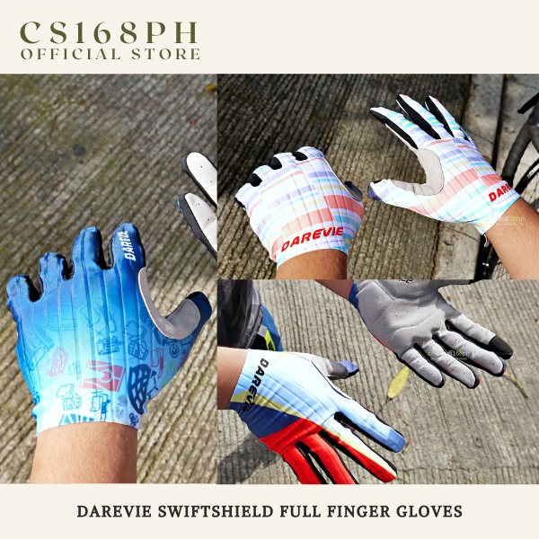 CS168ph DAREVIE Swiftshield Full Finger Cycling Gloves (DVG022) | Shopee Philippines