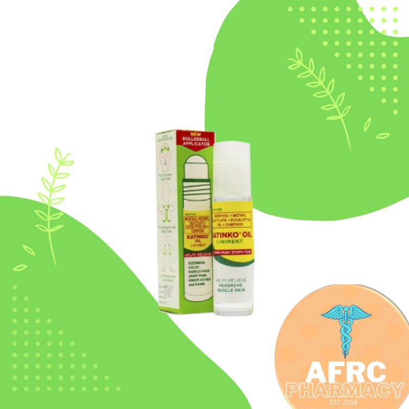Katinko Oil Liniment Roll On 10 mL | Shopee Philippines