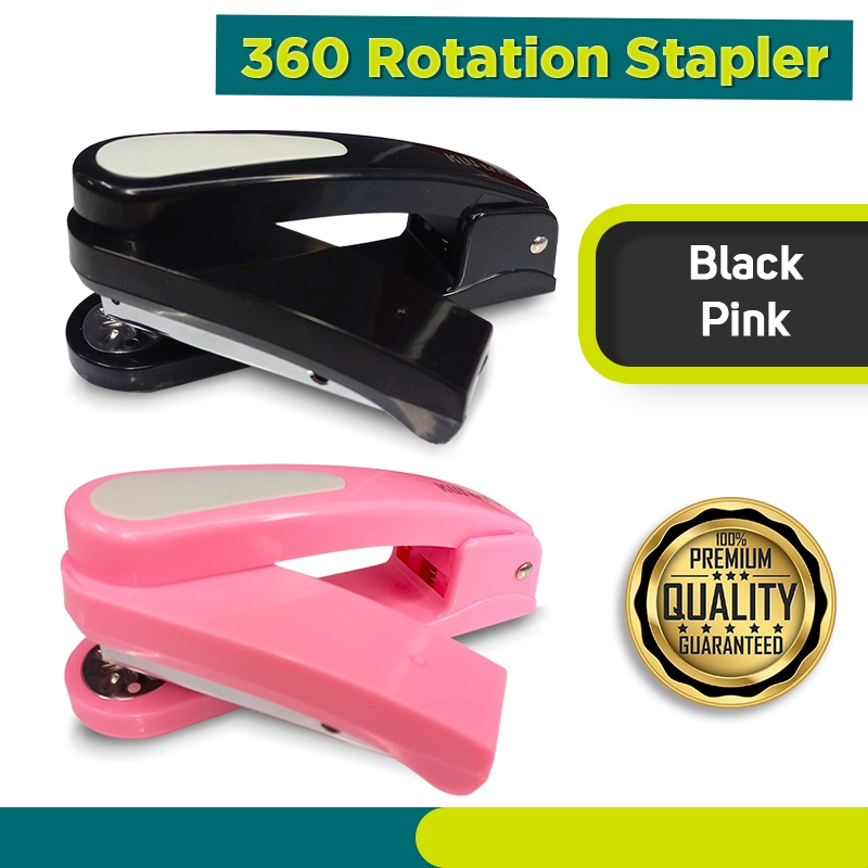 360 Stapler Rotation Heavy Duty Stapler 24/6 Staples | Shopee Philippines