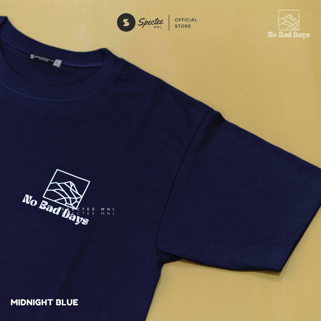 No Bad Days Tshirt | Minimalist Aesthetic Mini Design | Spectee MNL Tee | Shopee Philippines