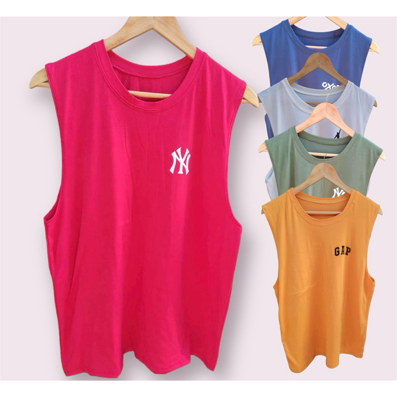 PLUS SIZE: TRENDY MUSCLE TEE SANDO FOR MEN LARGE TO XL | Shopee Philippines