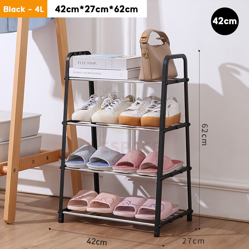 5 Layer Shoe Rack Tier Simple Shoes Organizer Student Dormitory Multi ...