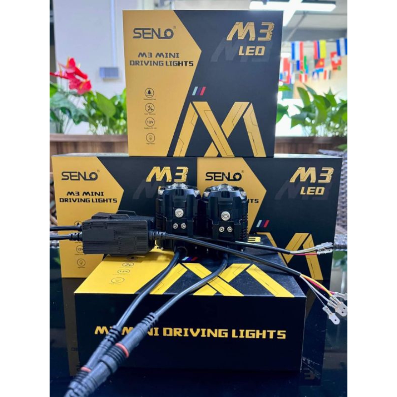 SENLO M3 MINI DRIVING LIGHT V3 | 70 WATTS | 6 MONTHS WARRANTY | Shopee ...
