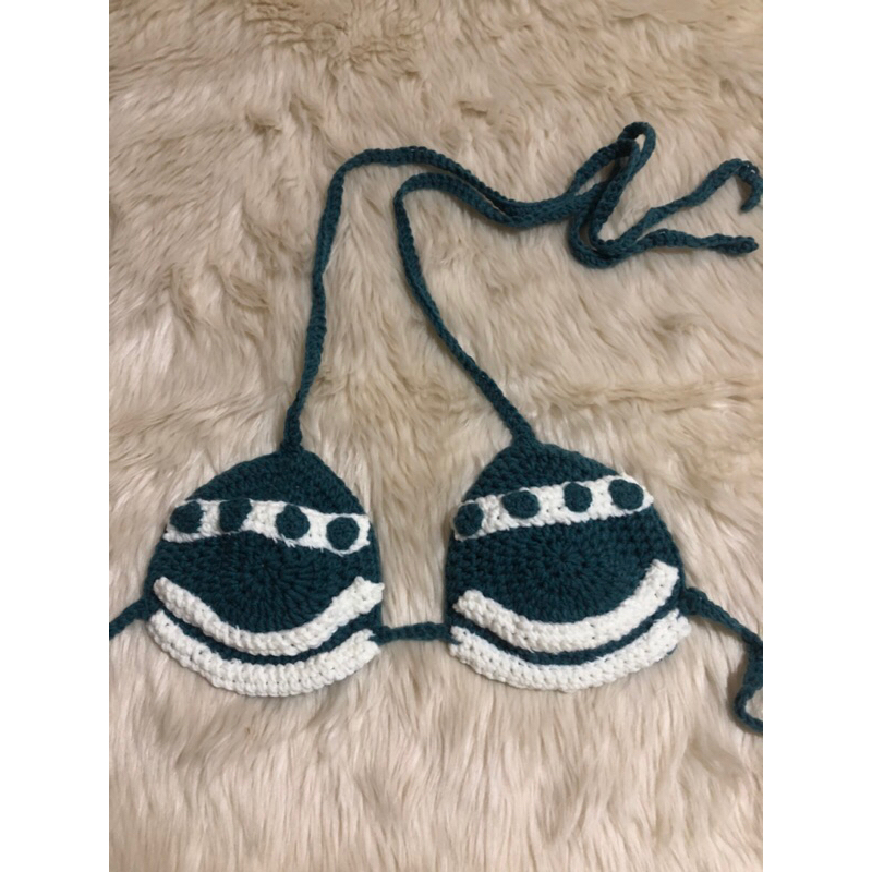 Nami Inspired Crochet Top with pads! (HANDMADE) | Shopee Philippines