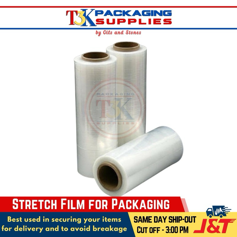 Stretch Film Super Tibay 20microns 500mm x 2.5kg Jack Wrap | Shopee ...