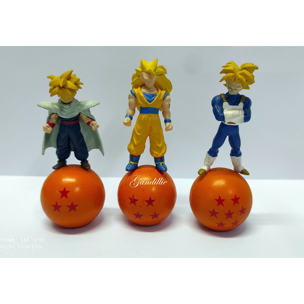 Dragon Ball Z SSJ3 GOKU GOHAN TRUNKS MINI PENCIL CAP AUTHENTIC LOOSE ...