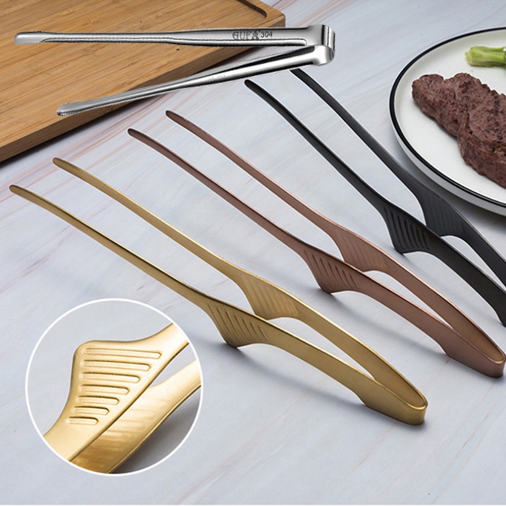 Delicate Metal Barbecue Clips / Non-Stick Steak Clamp / Stainless Steel ...