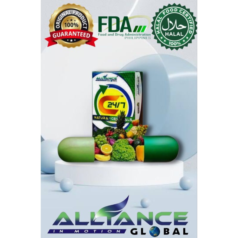C24/7 Natura-Ceuticals Food Supplement (30VCAPS) | Shopee Philippines
