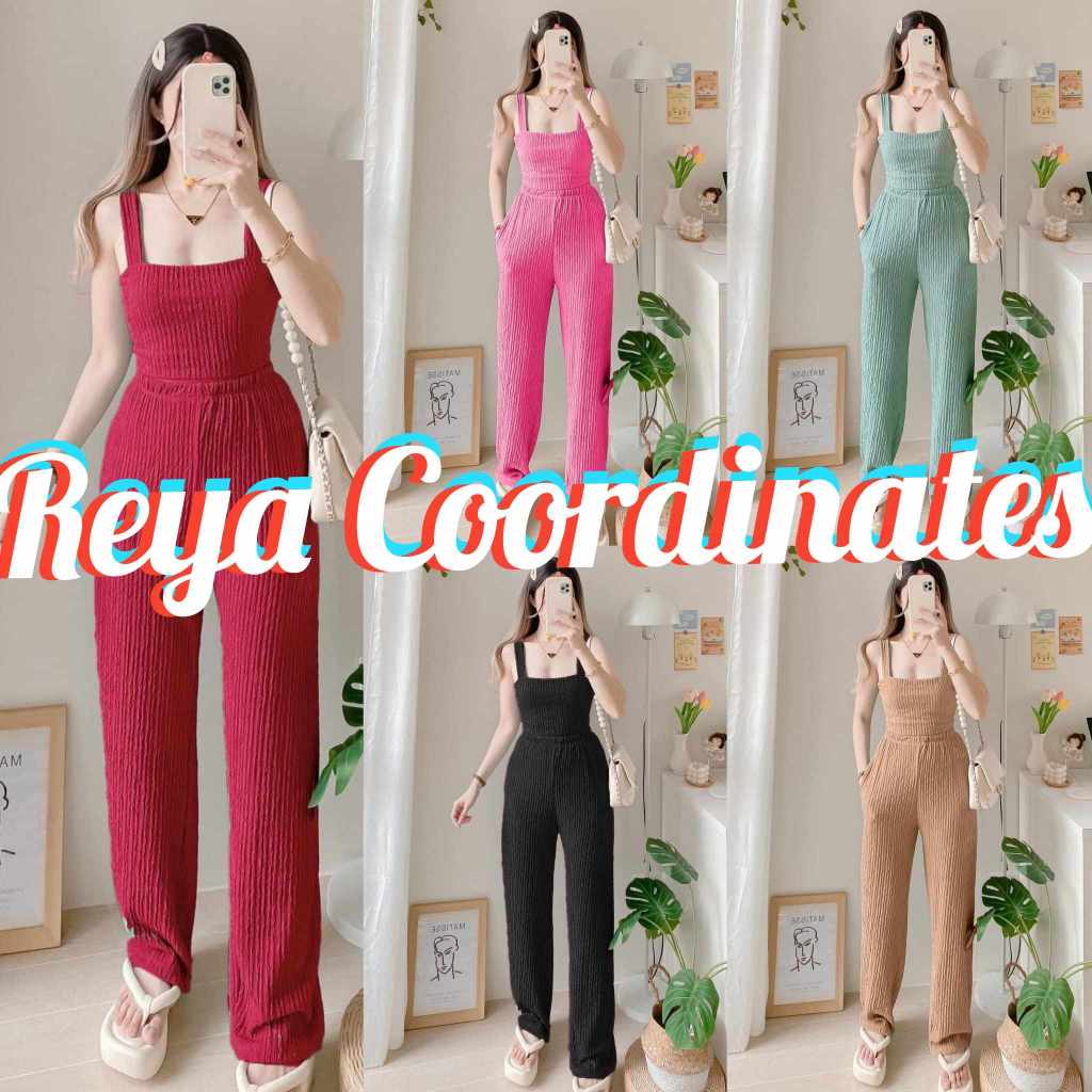 REYA PANTS COORDINATES | Shopee Philippines