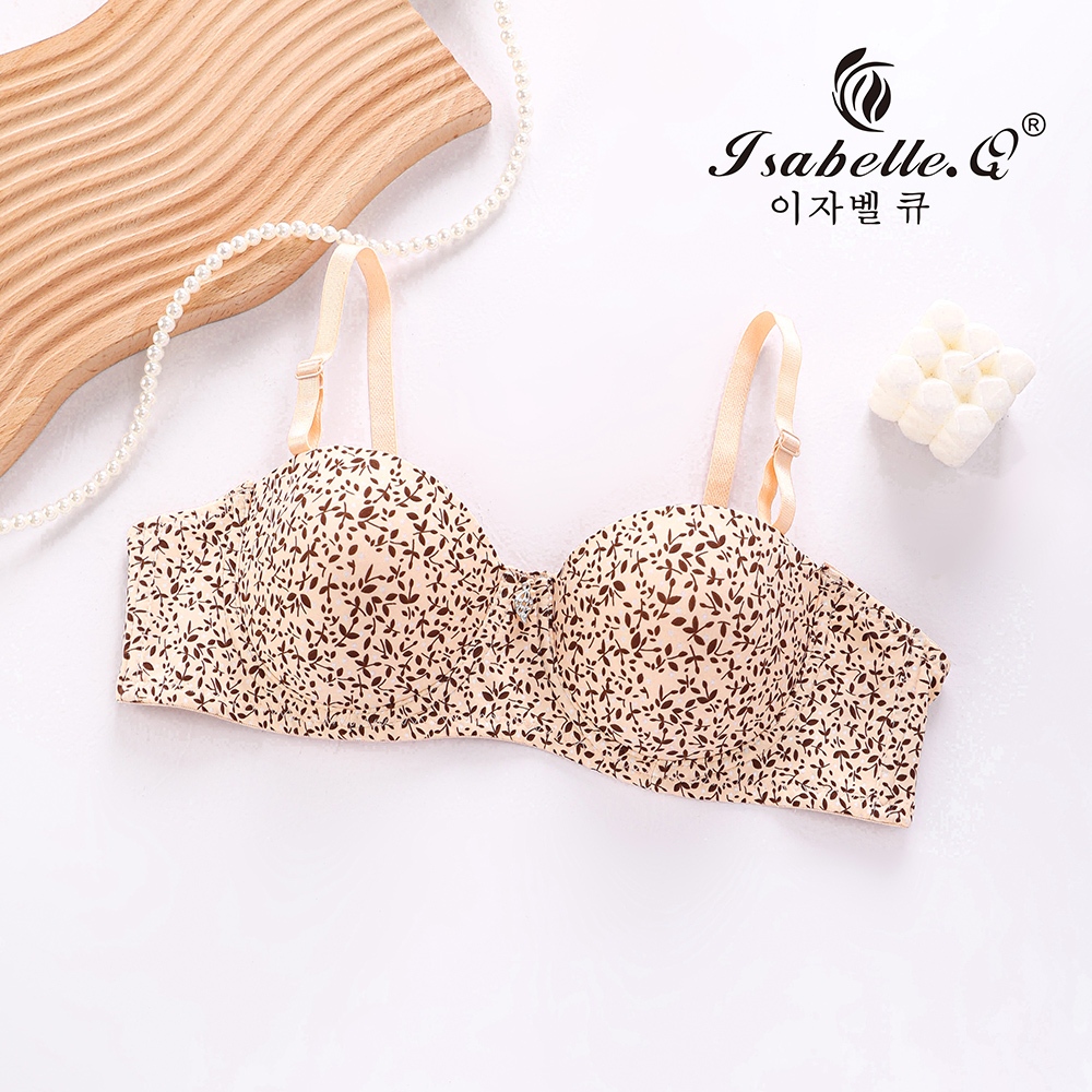 Isabelle.Q Printed & Strapless bra W/ wire bra #ZHH38 | Shopee Philippines